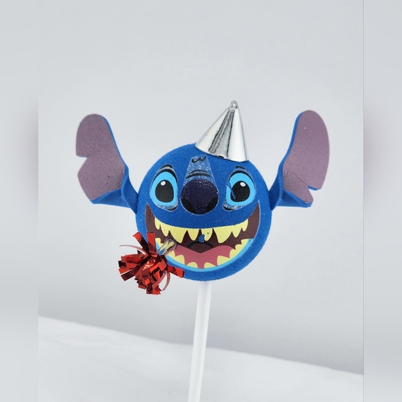 Disney | Other | Disney Stitch Birthday Hat Antenna Topper Nwot | Poshmark